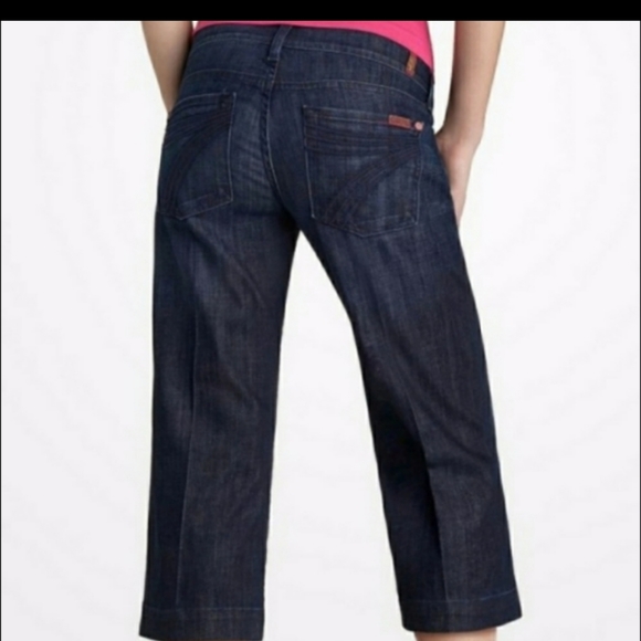 7 For All Mankind | Jeans | 7 Fam Dojo Capri | Poshmark